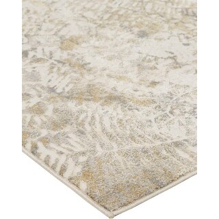 HomeRoots 10' X 14' Ivory Tan And Gray Abstract Area Rug - 168 - Bed ...
