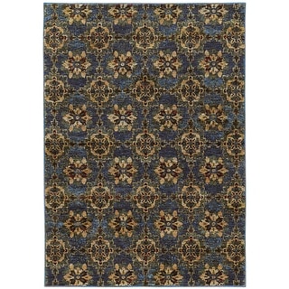 Style Haven Adalynn Floral Panel Medallions Area Rug - Bed Bath ...