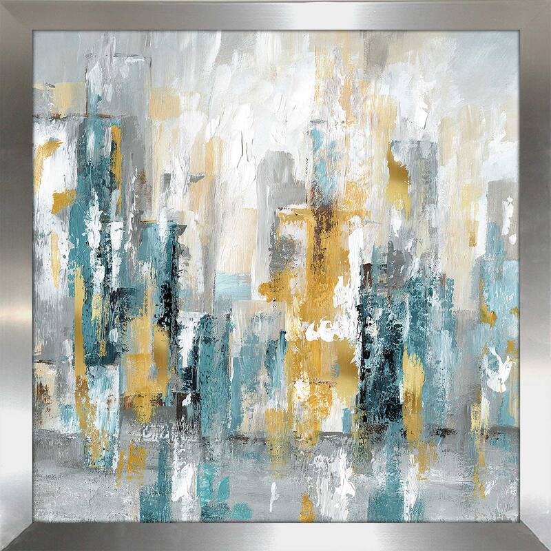 "City Views II (Square)" by Nan Print on Acrylic - Overstock - 36559938