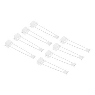 8pcs Folding Table Legs, 11.8" Length Bed Tables Leg Replacement White ...
