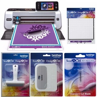 Brother ScanNCut2 Home and Hobby Cutting Machine Bundle - Bed Bath ...