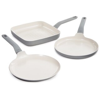 BergHOFF Balance 3Pc Non-stick Ceramic Specialty Cookware Set, Recycled ...