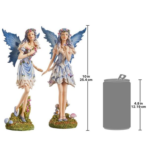 Design Toscano Poppy and Meadow the Windforest Fairies Statue ...