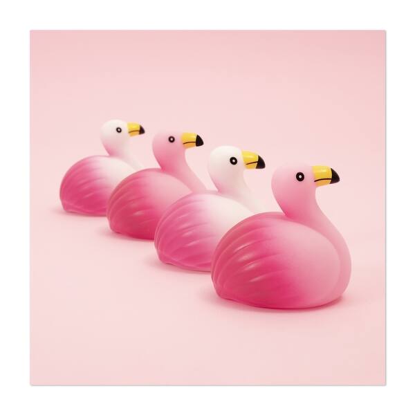Flamingo row Photography Animals Bird Birds Cute Art Print/Poster - Bed ...