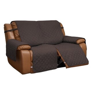 Loveseat Recliner Cover, Reversible Couch Cover for Double Recliner ...