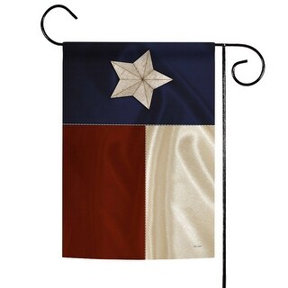 Texas Lone Star Outdoor Rectangular Mini Garden Flag 18" x 12.5" - Bed ...