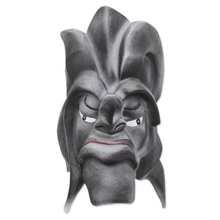 Novica Handmade Boruca Warrior Resin Mask - Bed Bath & Beyond - 37867679