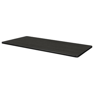 48" x 24" Rectangle Laminate Table Top- Ash Grey/ White - Bed Bath ...