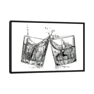 iCanvas "Bourbon Cheers" by Paul Stowe Framed Canvas Print - Bed Bath ...