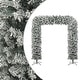 vidaXL Christmas Arch Indoor Outdoor Xmas Decoration Holiday Tree Arch ...