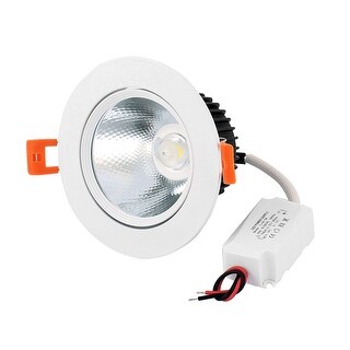 AC85-265 7W COB LED Ceiling Spotlight Lamp Downlight Bulb Recessed Pure ...