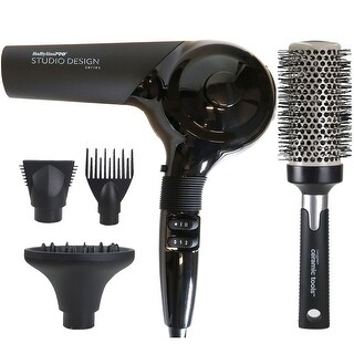 BaByliss Pro Studio Design Series Sensor Hair Dryer BCI800UC + Conair ...