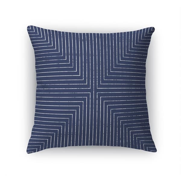 PYRA NAVY Accent Pillow By Kavka Designs - Bed Bath & Beyond - 36419454