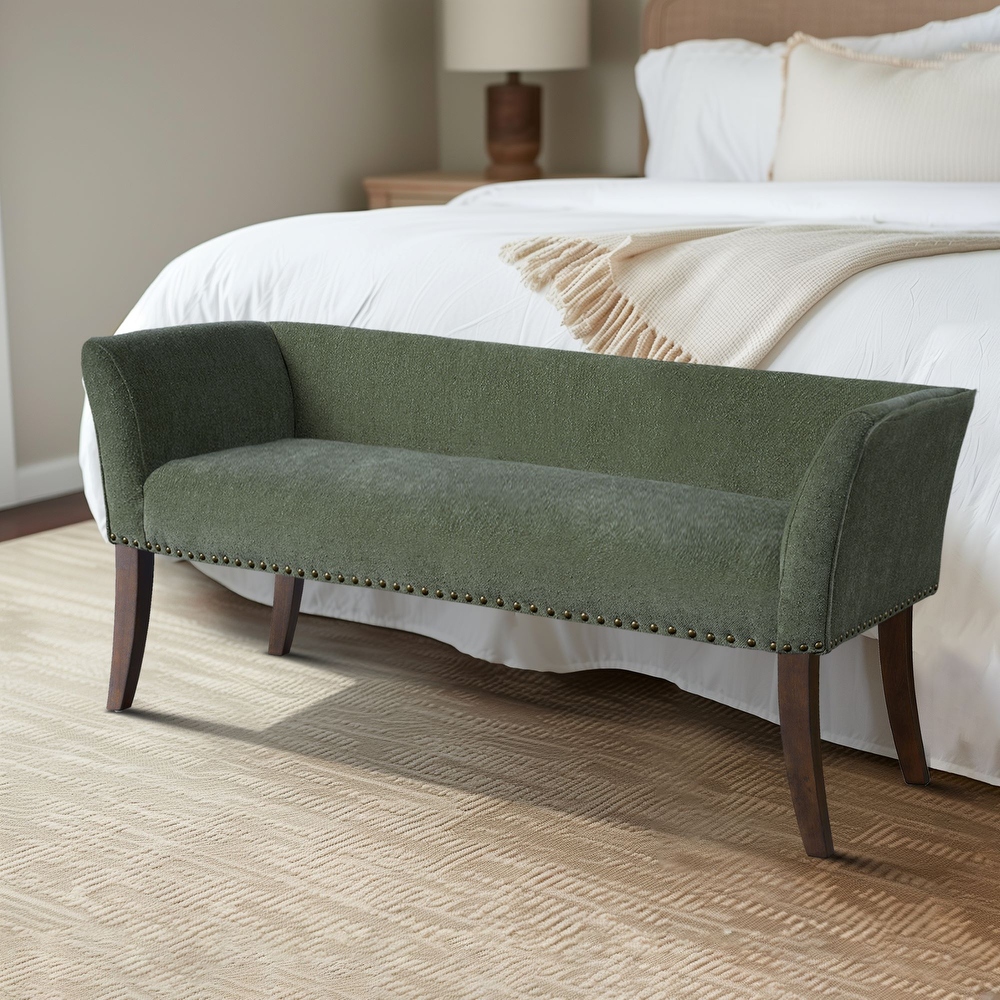 Kaysen accent upholstered bench store