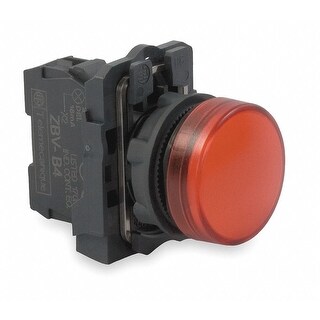 Schneider Electric Pilot Light,LED,Red,22mm,24VAC/DC XB5AVB4 - 1 Each ...