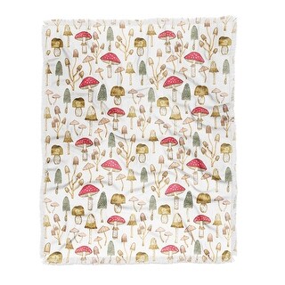 Dash And Ash Mushrooms Made To Order Throw Blanket - Bed Bath & Beyond ...