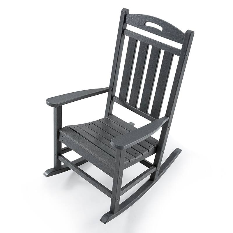 Polydun Outdoor Recycled Plastic Rocking Chair (Set of 2) - On Sale ...
