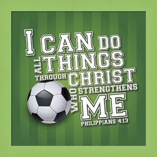 Scott Orr 'I Can Do All Sports - Soccer' Framed Art - Bed Bath & Beyond ...