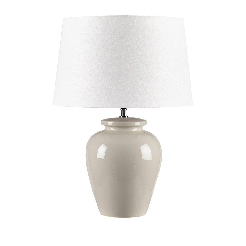 Drum Shade Ceramic Table Lamp - Bed Bath & Beyond - 39036009