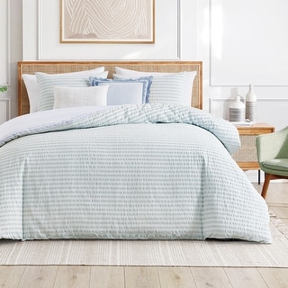 Peri Home Seersucker Stripe Comforter Set - Bed Bath & Beyond - 44122130