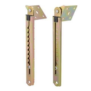 Pair Double Angle Lifting Rod Desk 10 Gear Adjusting Hinge Bracket ...