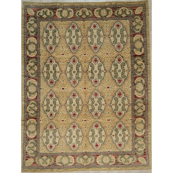 Beige transitional Spanish Style Rug, - Bed Bath & Beyond - 30987621