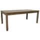 Saunders 60 - 78 in. Rectangular Extending Dining Table in Desert Brown ...