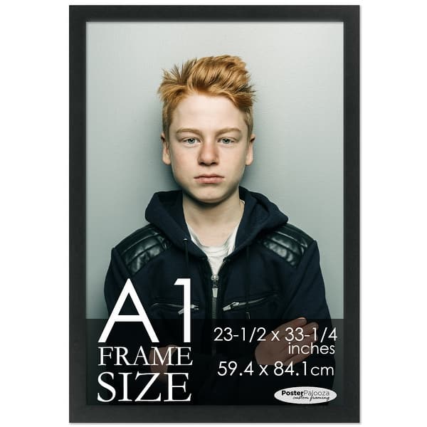 a1 poster frames black