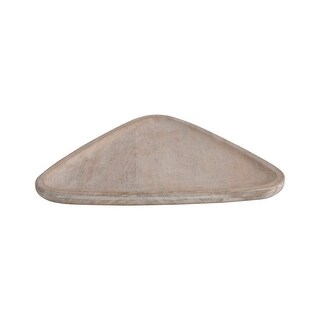 Mango Wood Tray, Triangular Shaped - Bed Bath & Beyond - 35644678