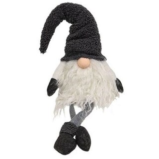 Dangle Leg Plush Santa Gnome w/Gray Hat - Bed Bath & Beyond - 36937797