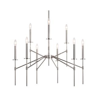 Vaxcel Lighting Kedzie 9 Light 32" Wide Taper Candle Chandelier - Bed ...