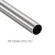 304 Stainless Steel Seamless Straight Tubing Tube - Bed Bath & Beyond ...