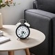Alarm Clock for Heavy Sleepers, Cute Panda Pattern, Loud Bell for Guest ...