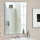 Daily Boutik Rectangular 31.5-inch Bathroom Vanity Wall Mirror with ...