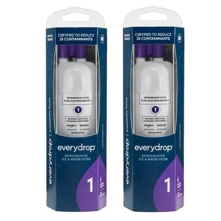 EDR1RXD1 EveryDrop by Whirlpool Refrigerator Water Filter 1, 2PCs - Bed ...