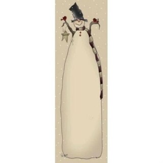 Believe Snowman Long Notepad with Magnet for Fridge Quick Notes - Bed ...