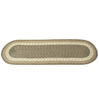 Rustic Style Classic Indoor Oval Braided Rug - Bed Bath & Beyond - 36785143
