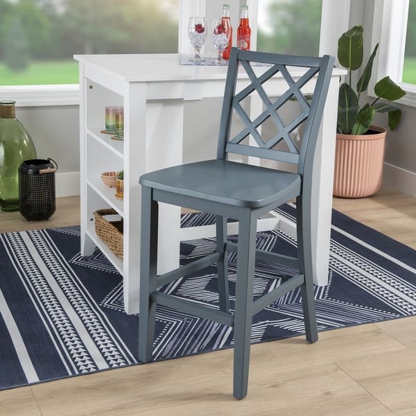 Catron Counter Height Solid Wood Dining Bar Stool - Bed Bath & Beyond ...