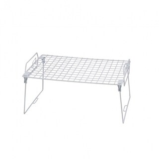 Honey-Can-Do KCH-01869 Lock and Link Stackable Kitchen Cabinet Shelf ...