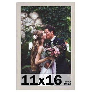 11x16 Frame White Wash Picture Frame Modern Photo Frame Includes UV ...