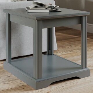 Bridgevine Home Cheyenne 24 Inch Side Table No Assembly Required ...