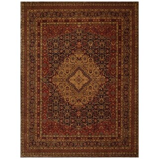 Hand Knotted 250 KPSI Traditional Oriental Area Rug (9x12) - 8' 11'' x ...