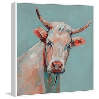 Red Skin Floater Framed Print on Canvas - Bed Bath & Beyond - 38462315