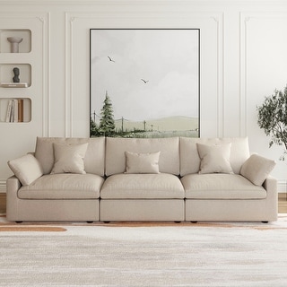 Modular Cloud Sectional Couches, Down Filled Comfort Minimalist Deep ...