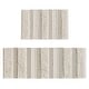 INK+IVY Asher Woven Texture Stripe Bath Rug - Bed Bath & Beyond - 35458056