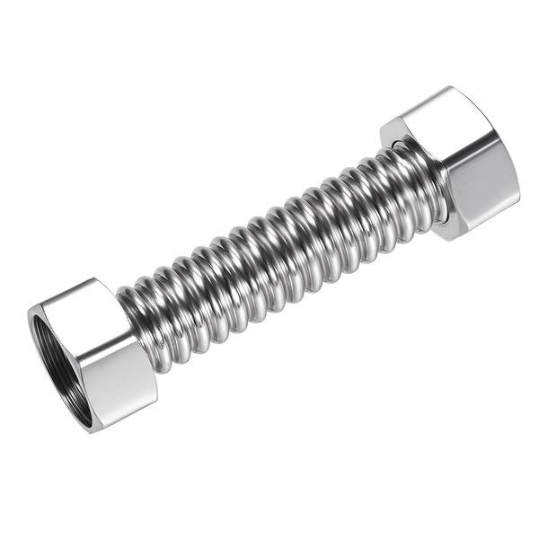 Corrugated Stainless Steel Water Line 3.9inch Long G3/4 Female ...