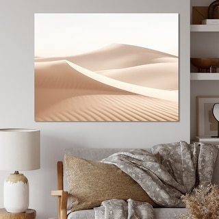 Designart "Desert Sands Of Slumber Dreams II" Minimalism Wall Art - Bed ...