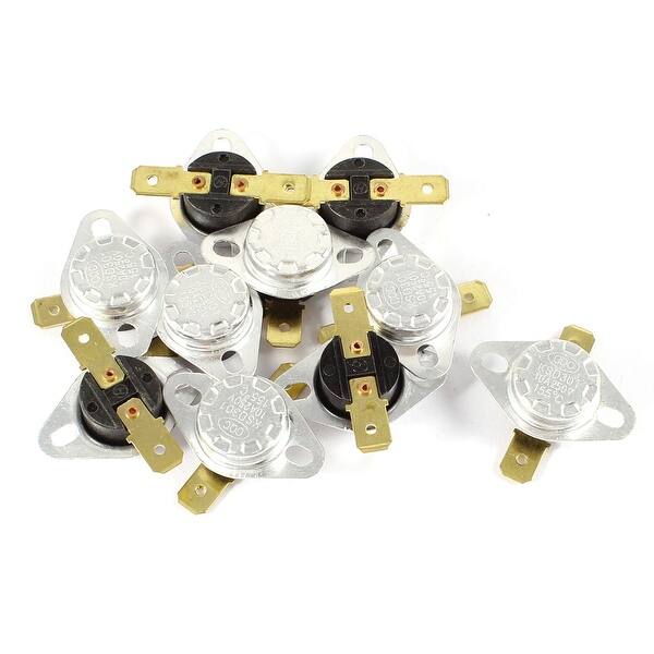 10 x 250V 10A 155 Celsius NC Normal Close Thermostat Temperature ...