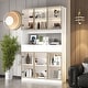 Tall Modular Display Storage Cabinet Bookcase w/Light Home Office - Bed ...