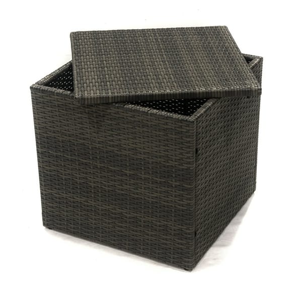 Deck Box Outdoor Indoor Storage Containers-Brown - Bed Bath & Beyond ...